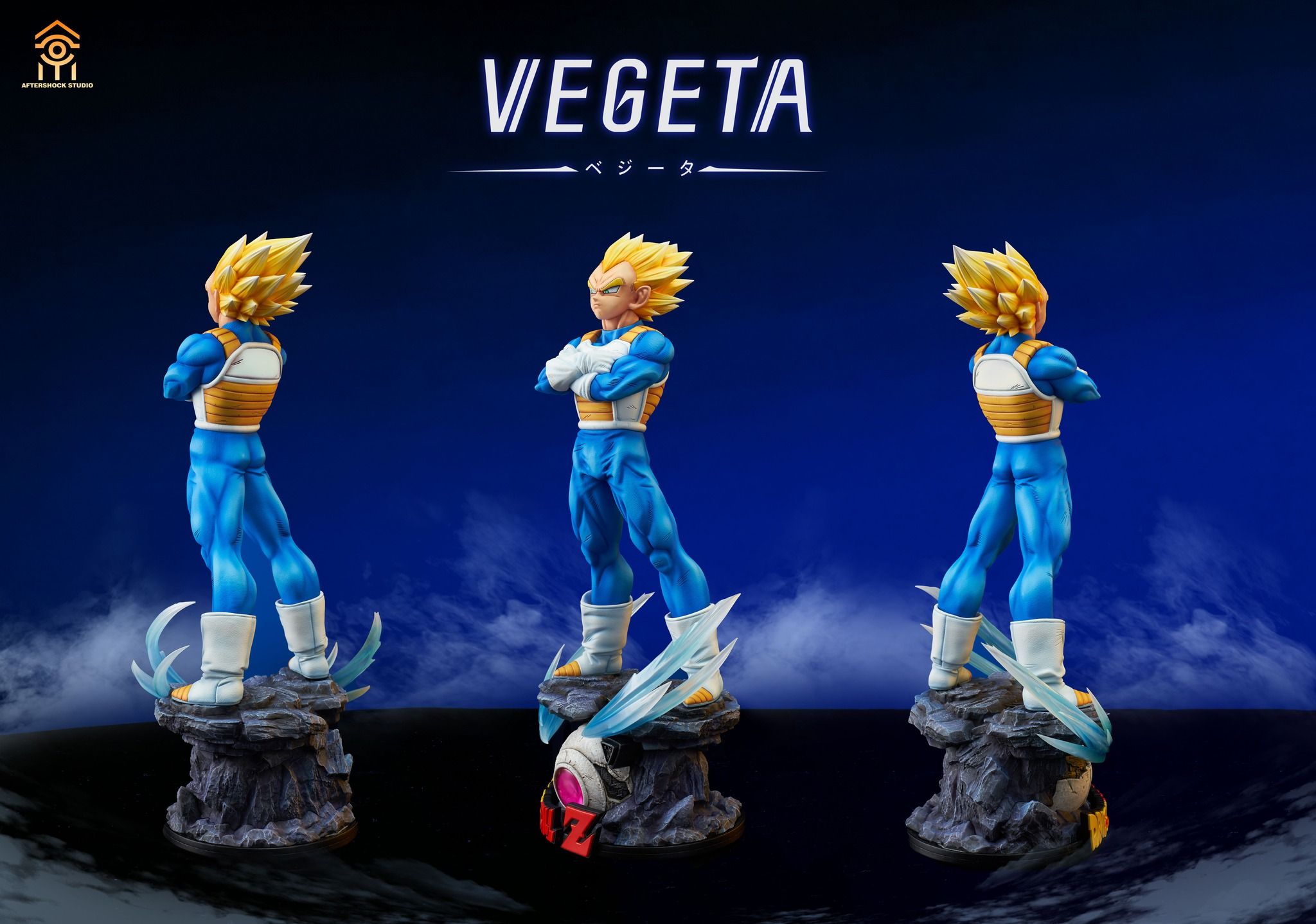 Goku Vegeta SSJ - AfterShock Studio – Flash Resin Shop