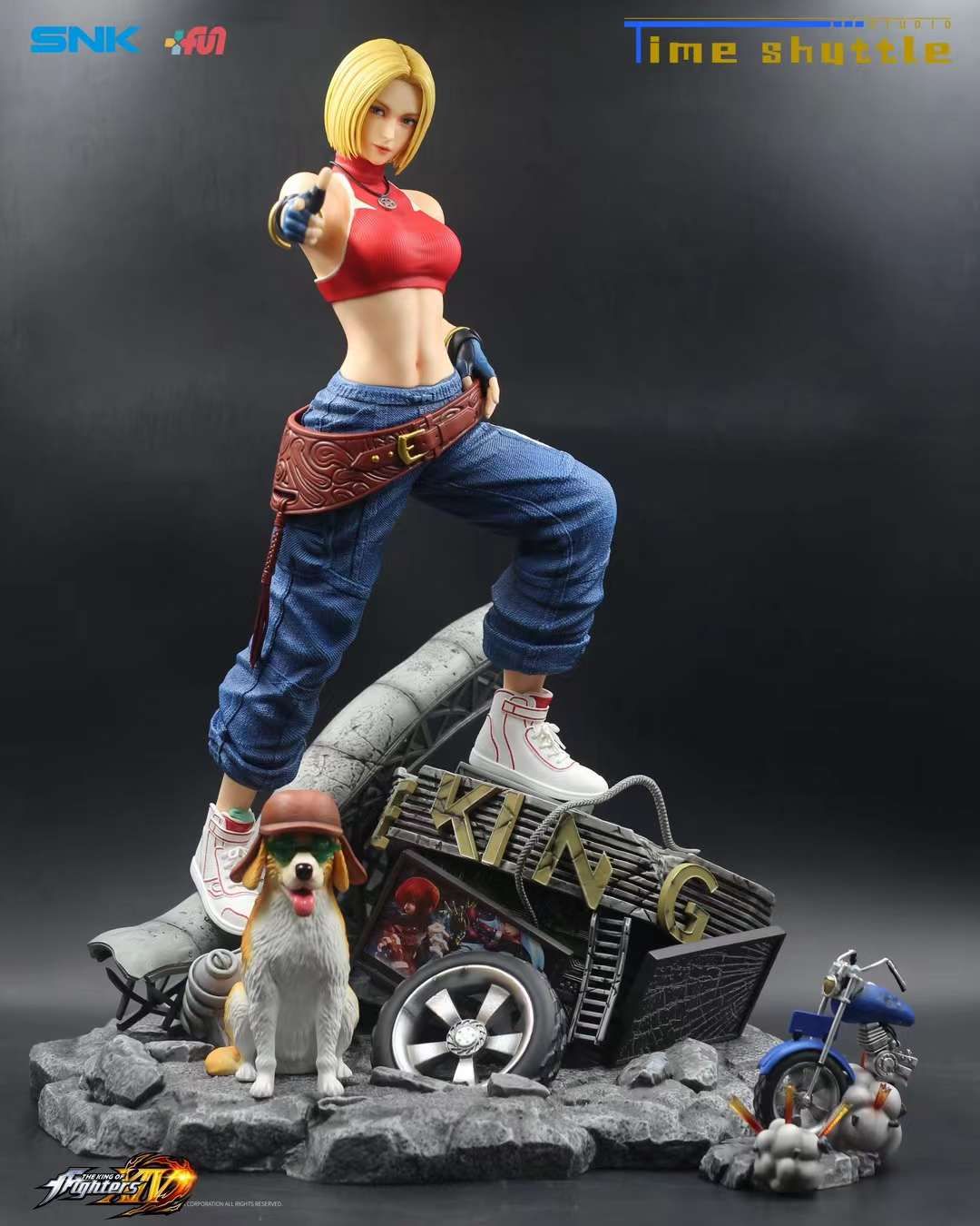 Blue Mary - King of Fighter - Time Shuttle Studio – Flash Resin Shop