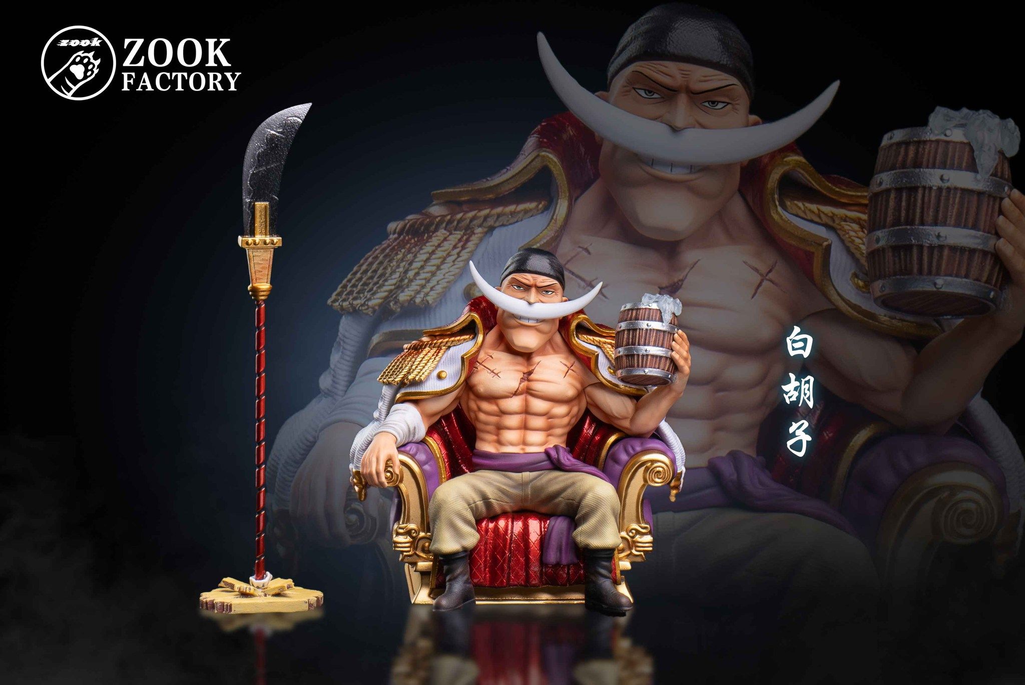 White Beard - Zook Studio – Flash Resin Shop
