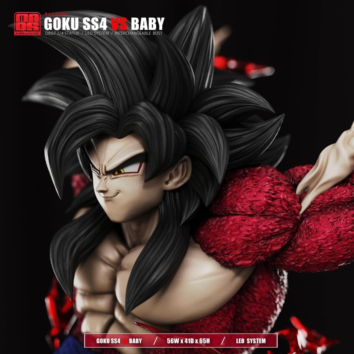 Goku SSJ4 X Baby Vegeta – Flash Resin Shop