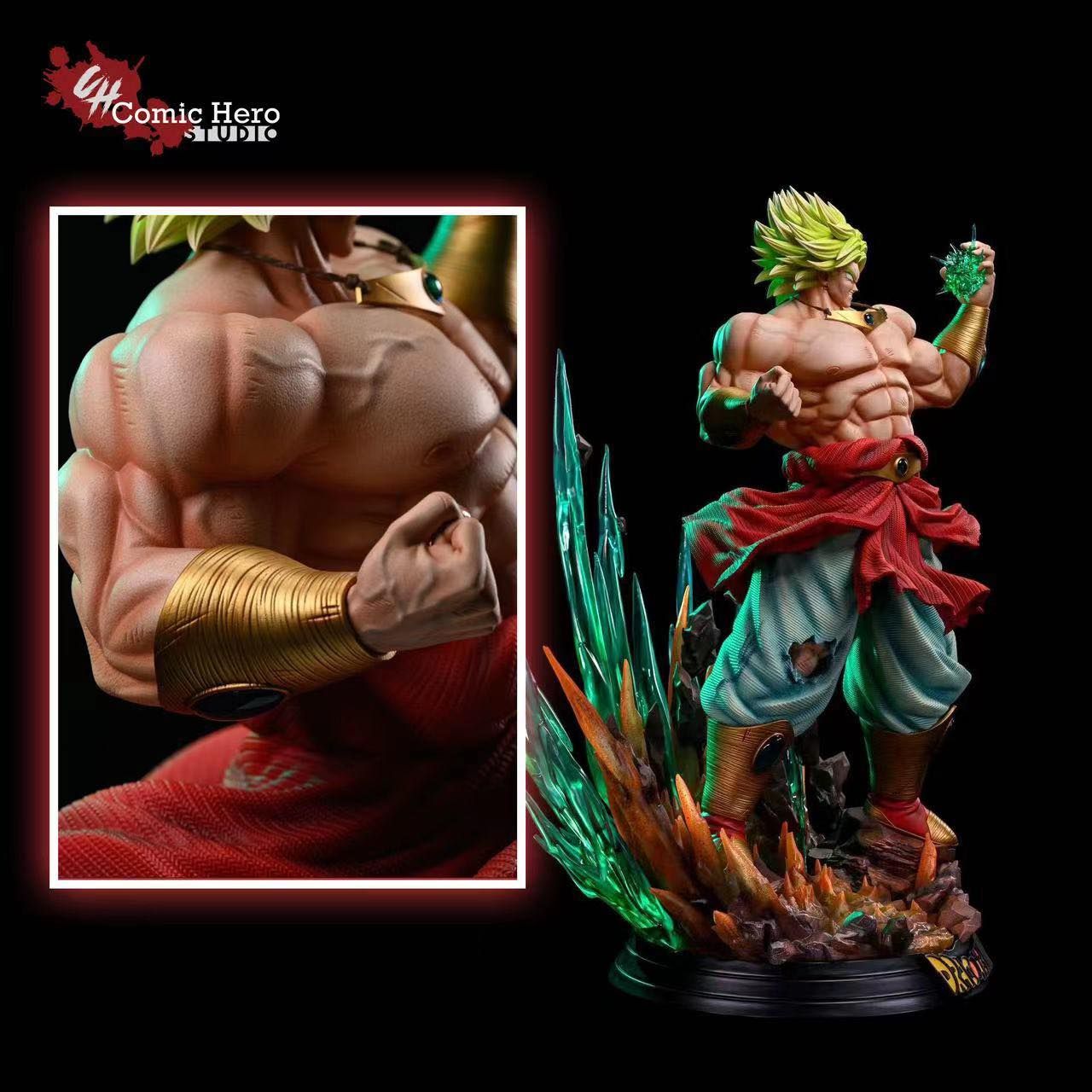 Super Broly - Comic Hero x Raven Studio – Flash Resin Shop