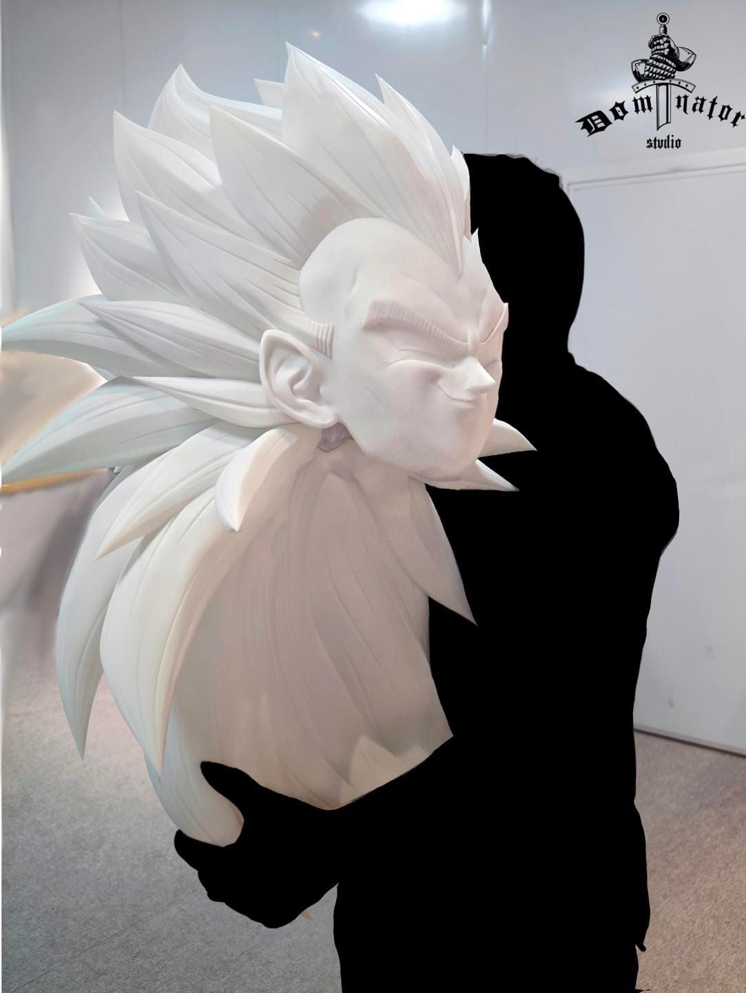SSJ4 Vegeta Bust - Dominator Studio – Flash Resin Shop