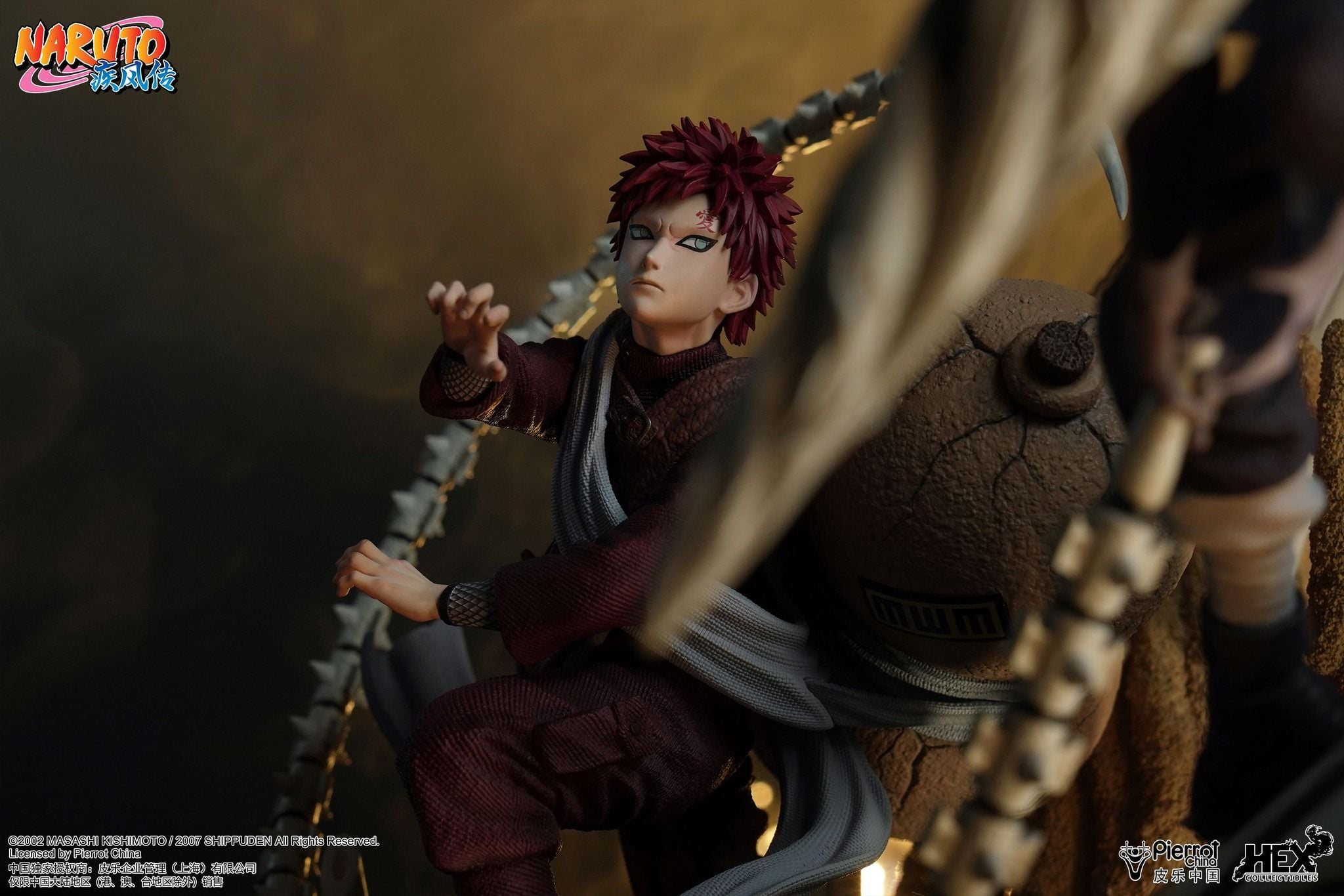 Gaara VS Kimimaro - HEX Collectibles Studio – Flash Resin Shop