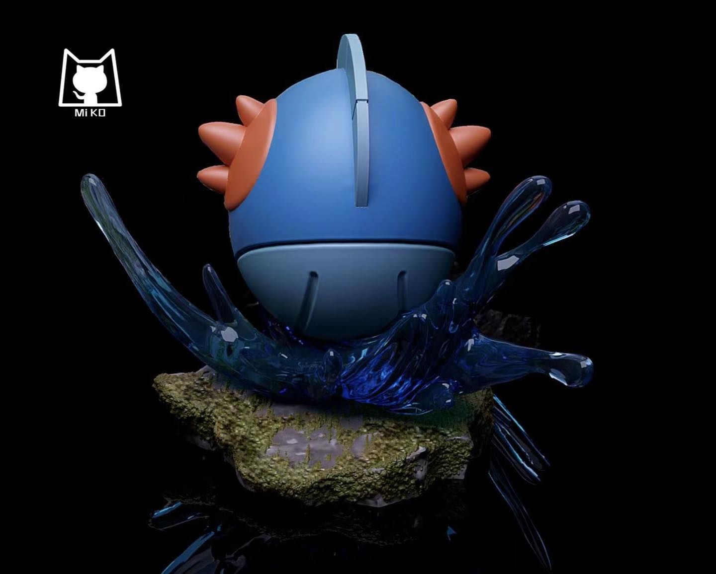 Mega Swampert - Pokemon - Miko Studio – Flash Resin Shop