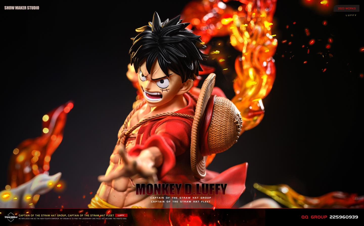 Fire Fist Luffy - Show Maker Studio – Flash Resin Shop
