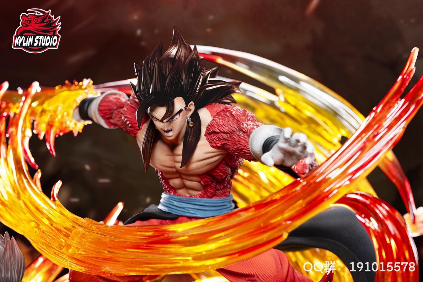 SSJ4 Xeno Vegito VS Cumber - Kylin Studio – Flash Resin Shop