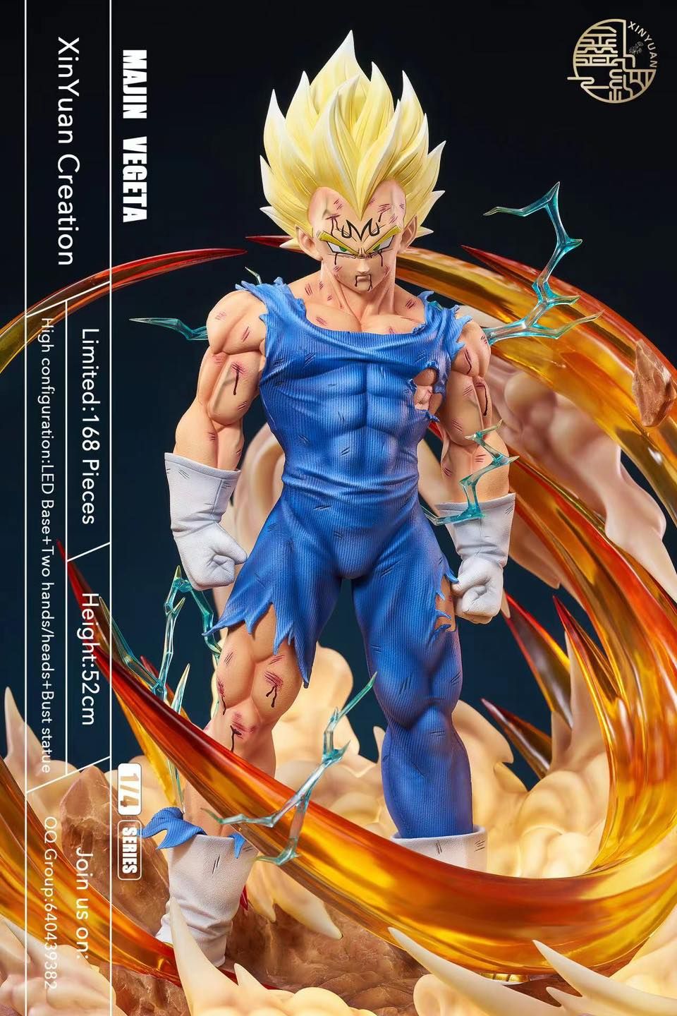 Xin Yuan Studio - Majin Vegeta – Flash Resin Shop