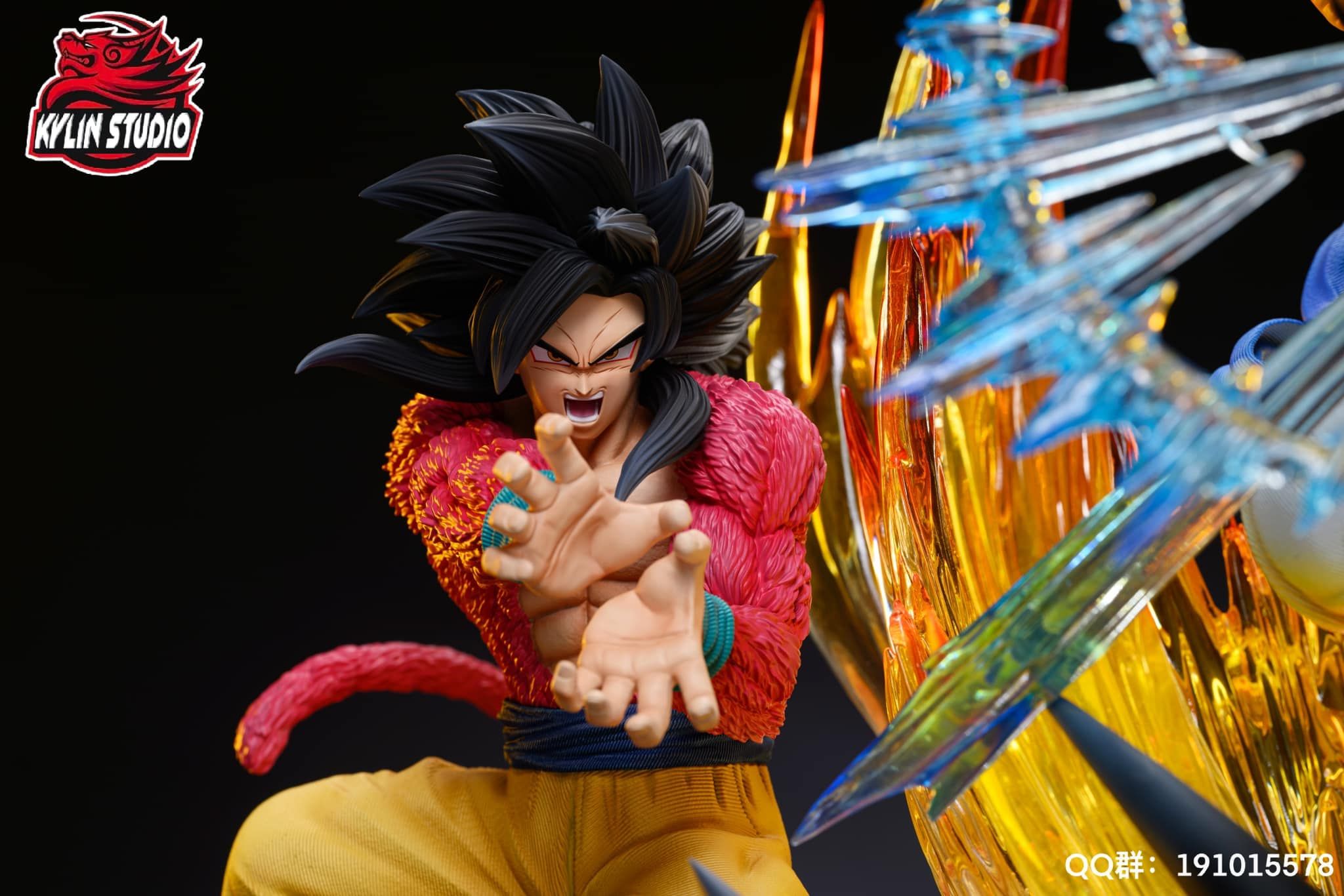 Kylin Studio - Gogeta SSJ4 VS Omega Shenron – Flash Resin Shop