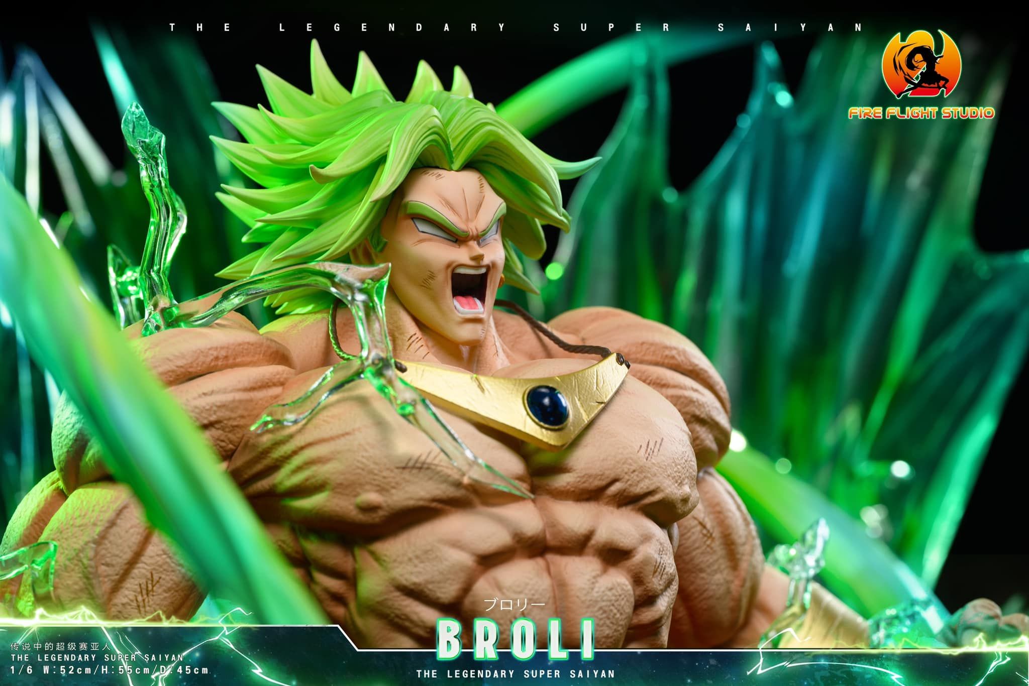 Fire Flight Studio - Broly SSJ Legendary – Flash Resin Shop