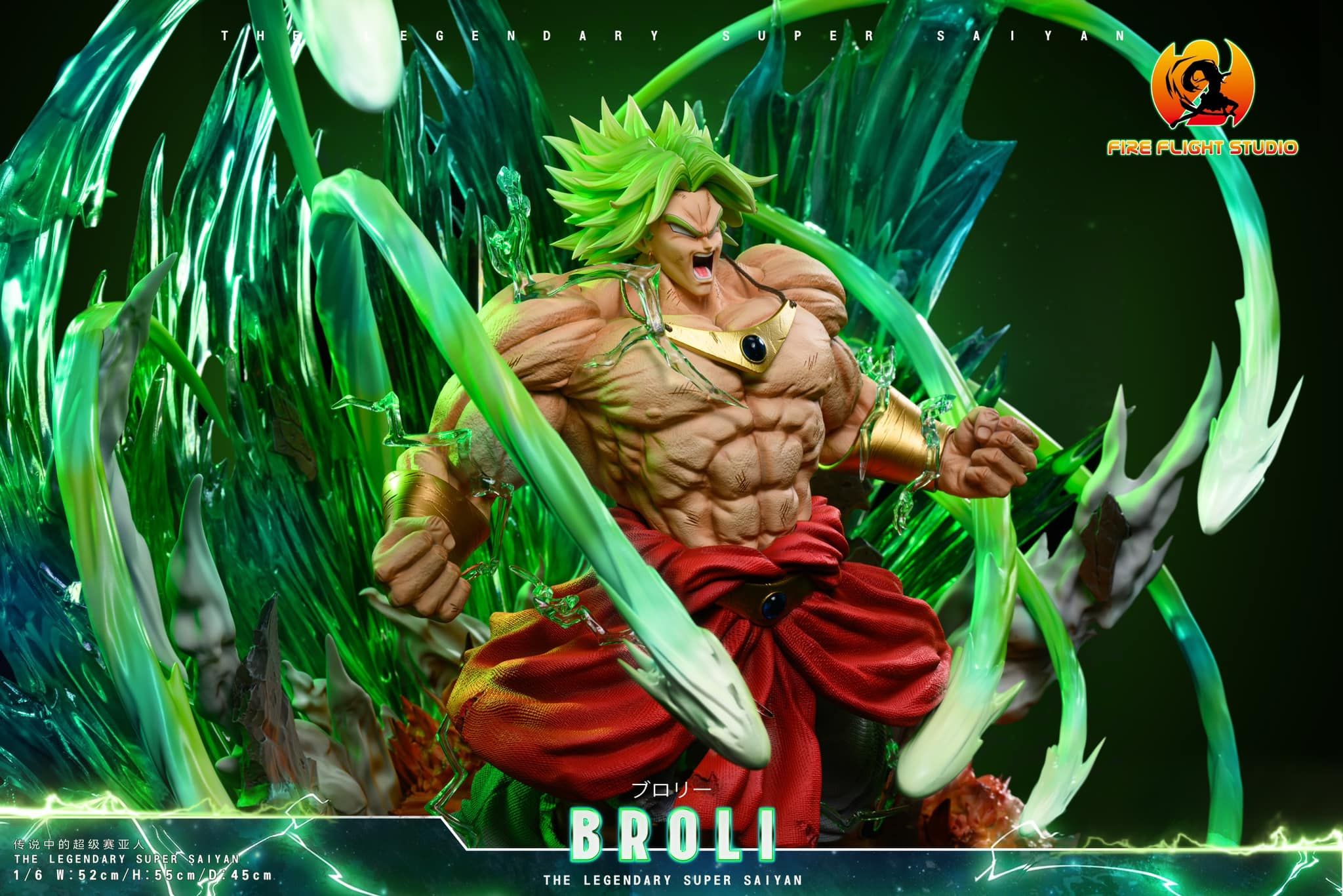Fire Flight Studio - Broly SSJ Legendary – Flash Resin Shop