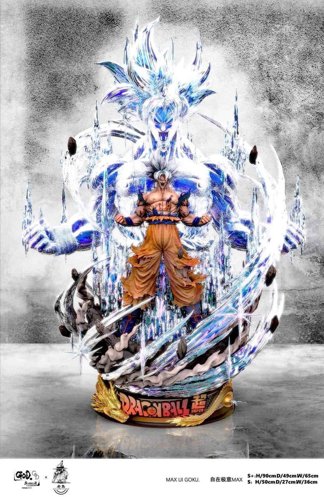 God x Old Bird Studio - Goku UI – Flash Resin Shop