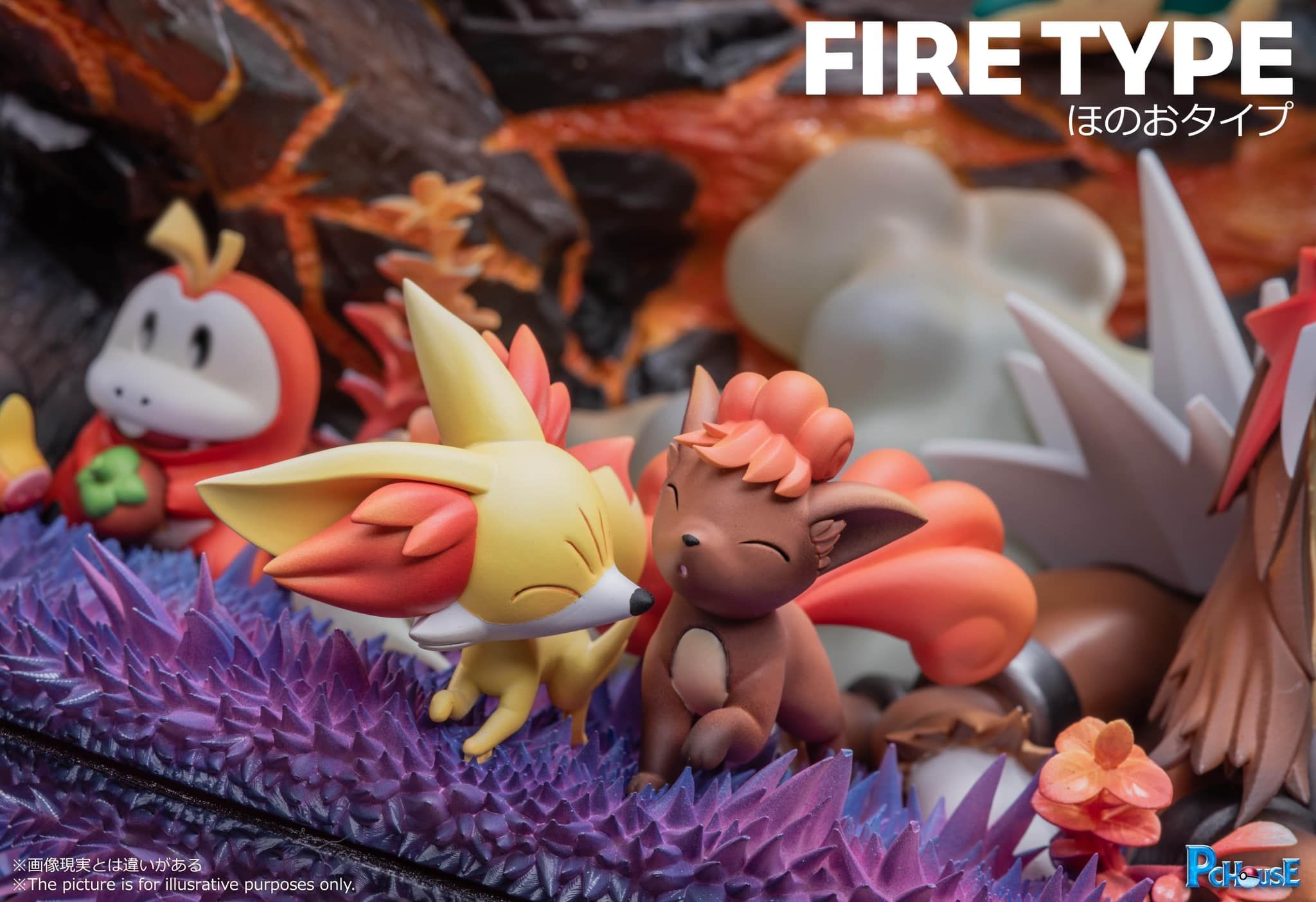 PC House Studio - Pokemon - Fire Type – Flash Resin Shop