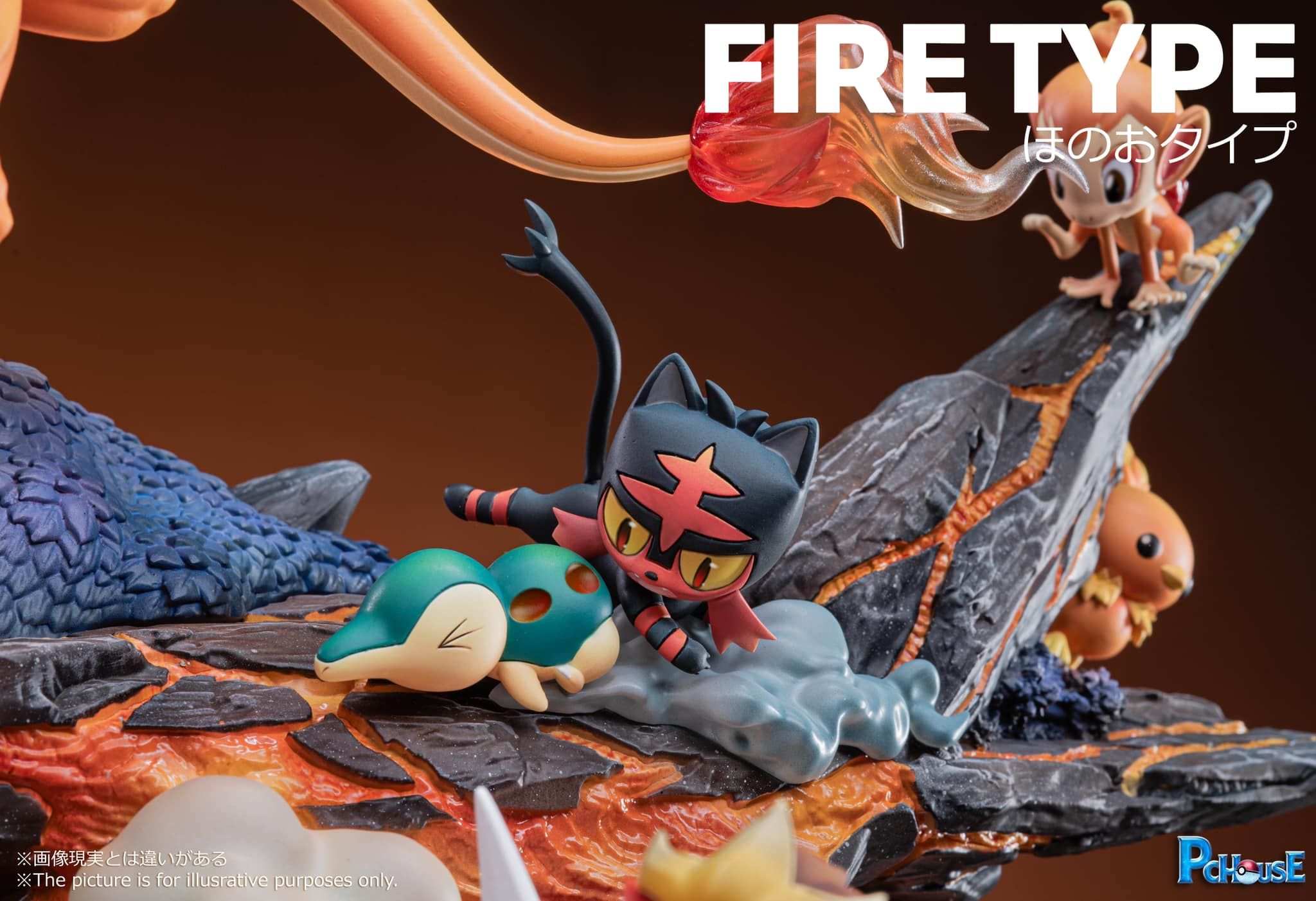 PC House Studio - Pokemon - Fire Type – Flash Resin Shop