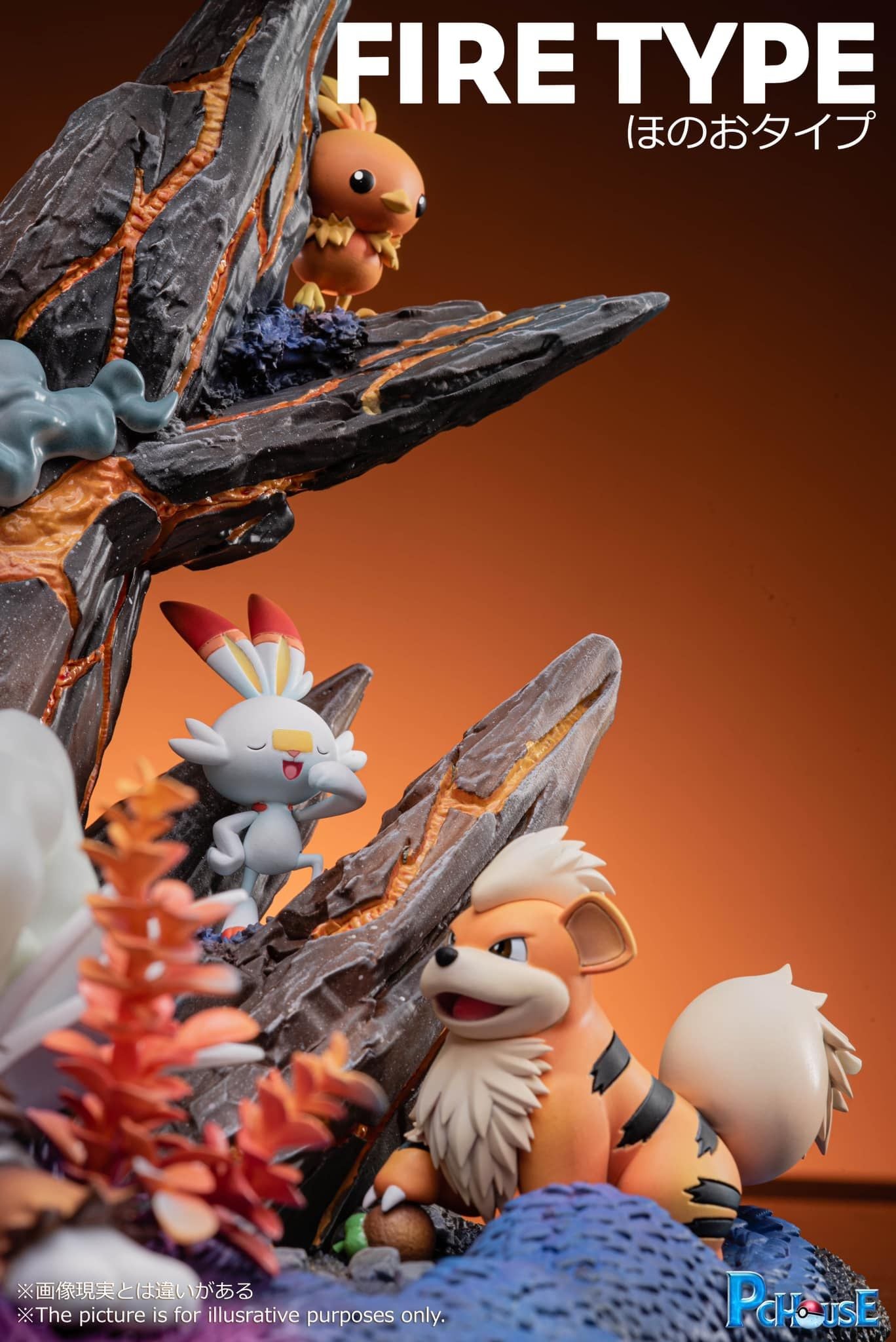 PC House Studio - Pokemon - Fire Type – Flash Resin Shop