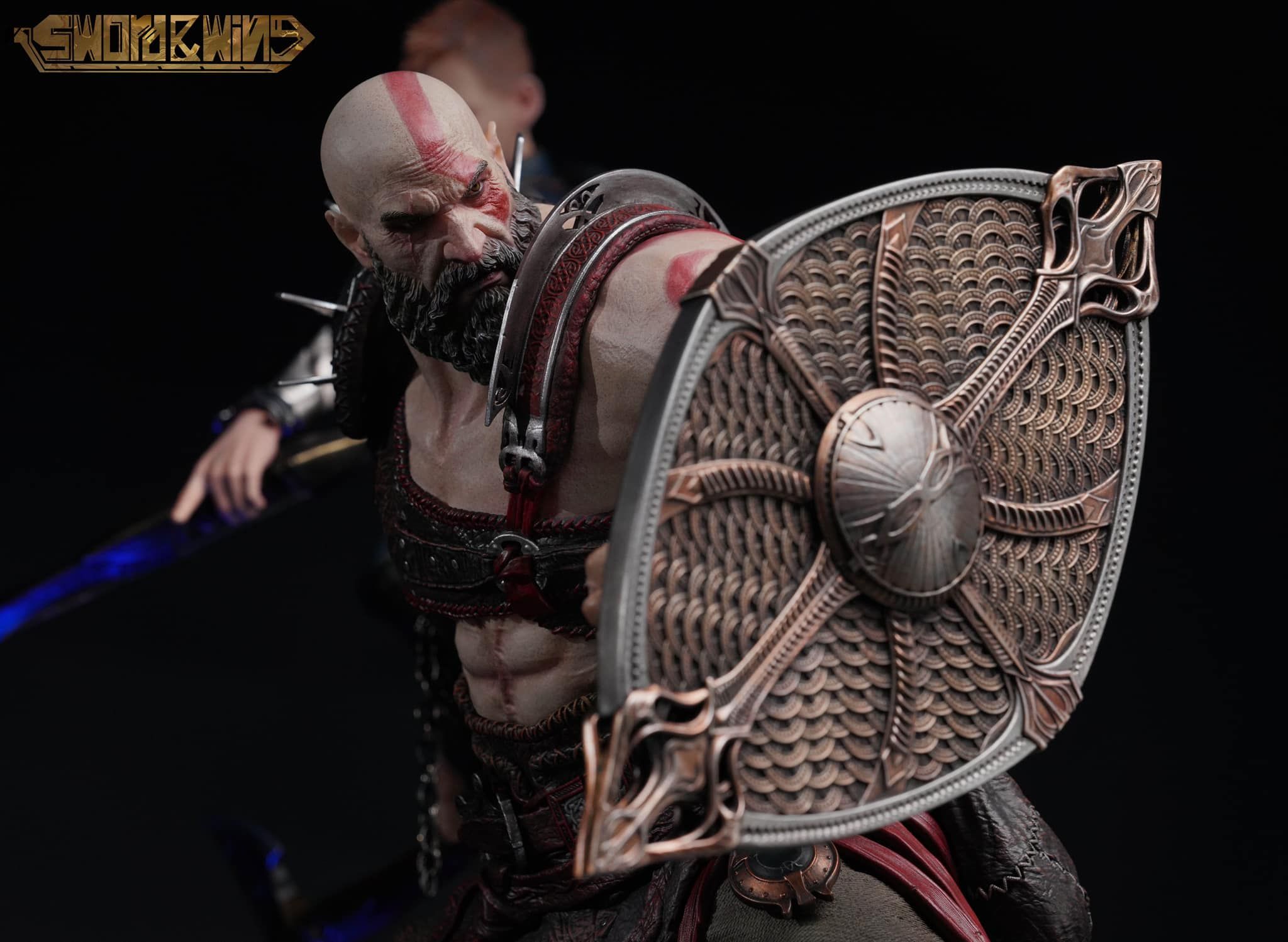 Sword & Wing Studio - God Of War - Kratos & Atreus – Flash Resin Shop
