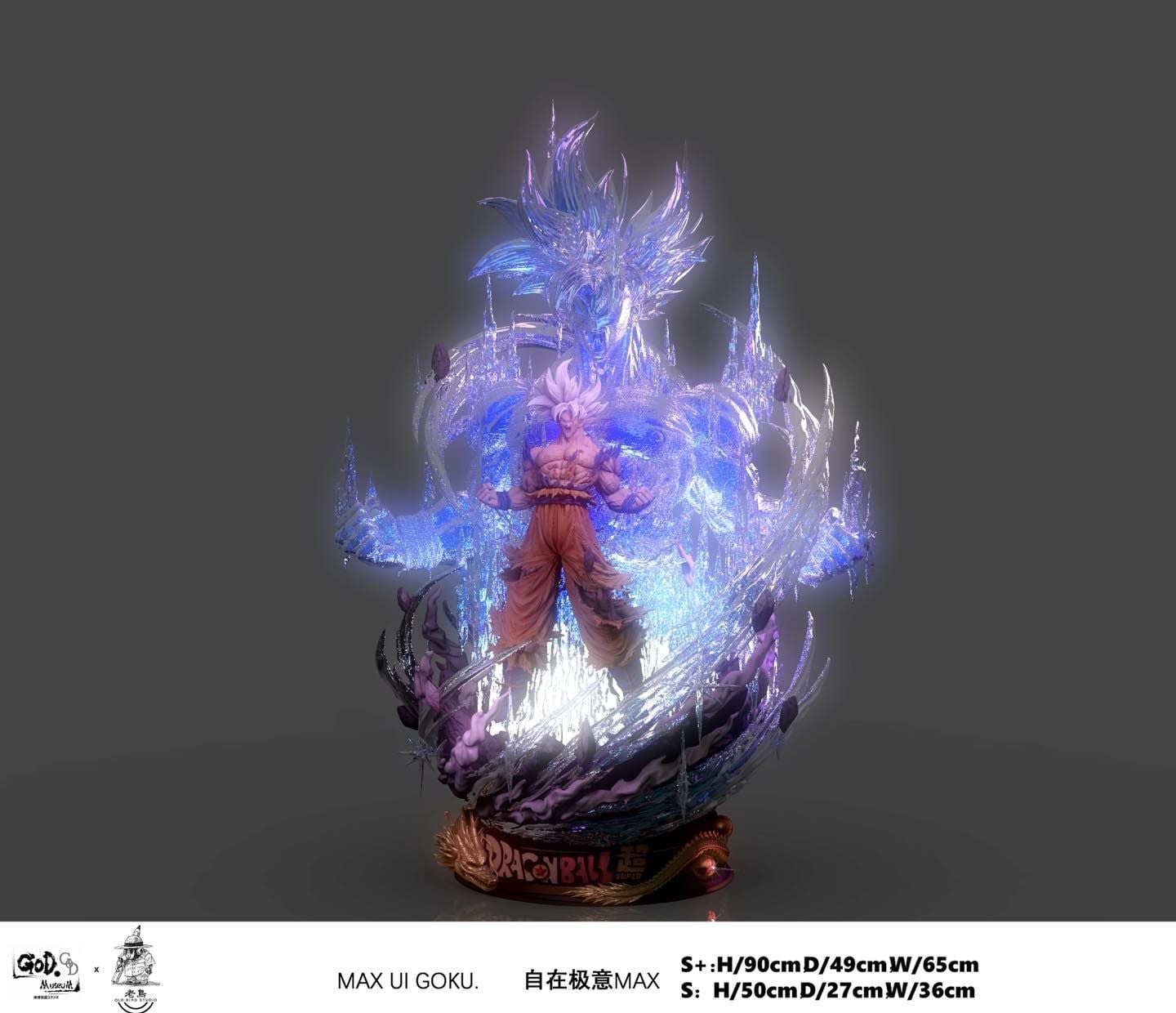 God x Old Bird Studio - Goku UI – Flash Resin Shop