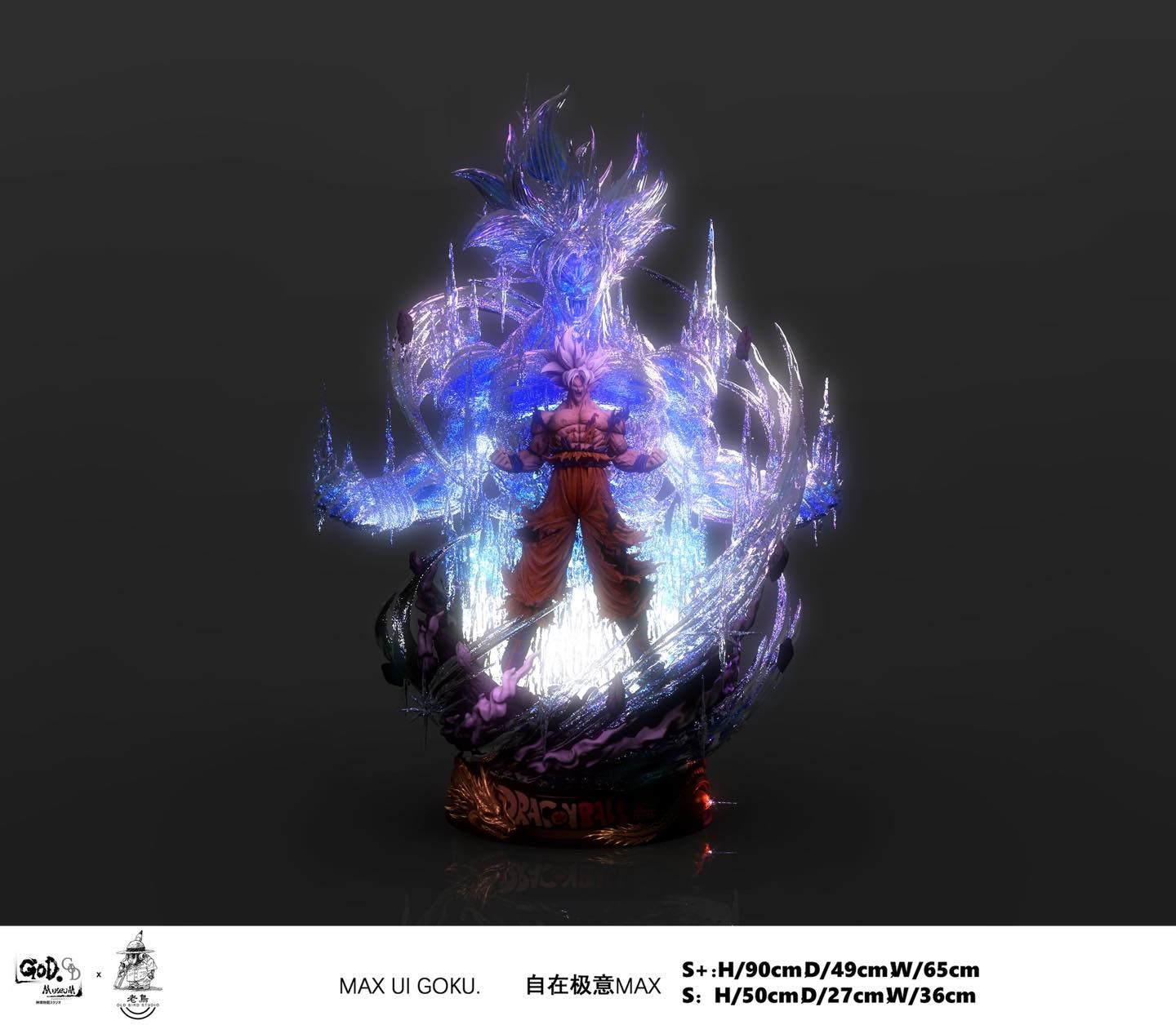 God x Old Bird Studio - Goku UI – Flash Resin Shop