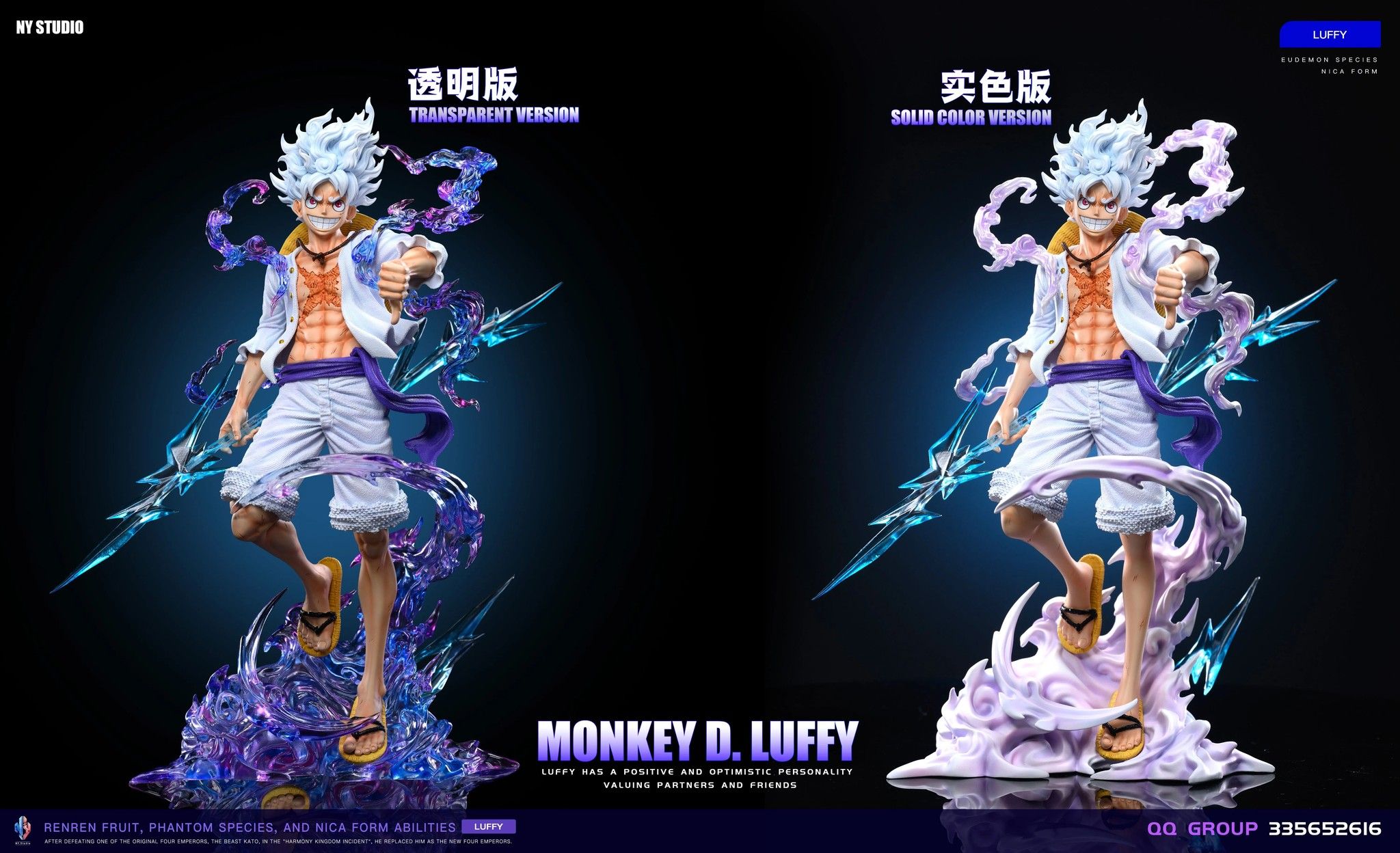 NY Studio - Luffy Nika – Flash Resin Shop