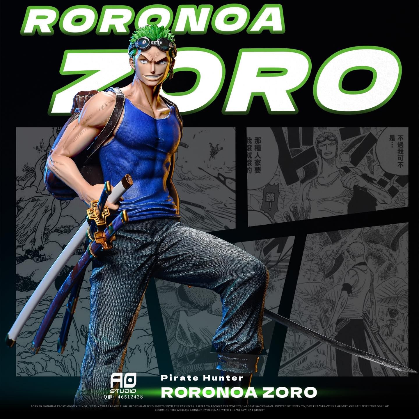 Ao Studio - Zoro – Flash Resin Shop