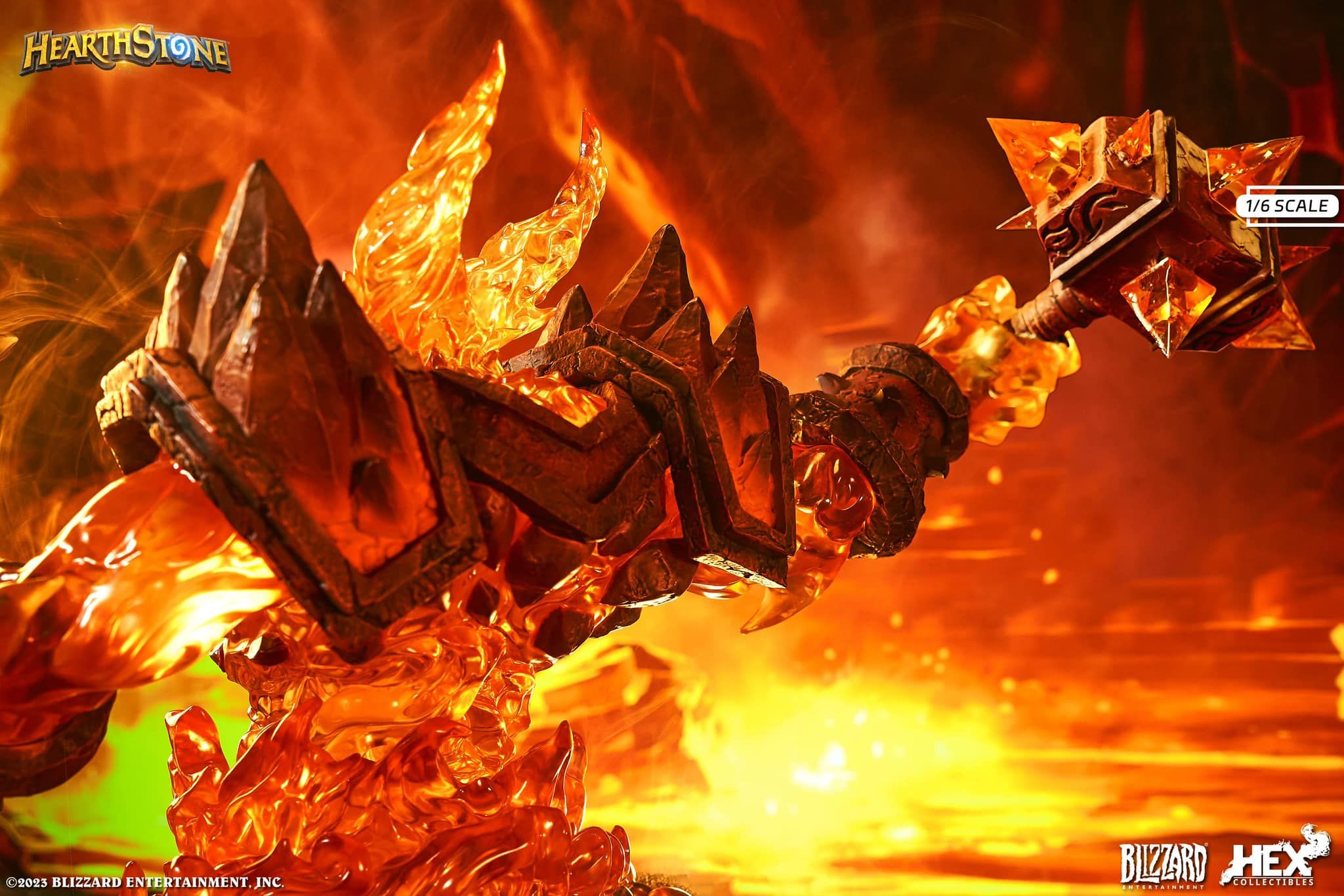 Hex Collectibles - Heartstone - Ragnaros The FireLord – Flash Resin Shop