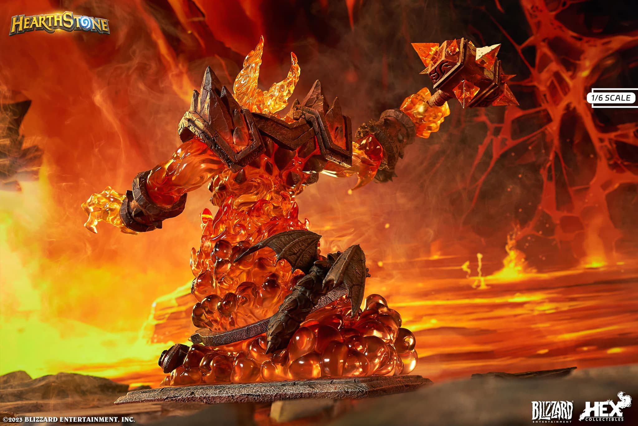 Hex Collectibles - Heartstone - Ragnaros The FireLord – Flash Resin Shop