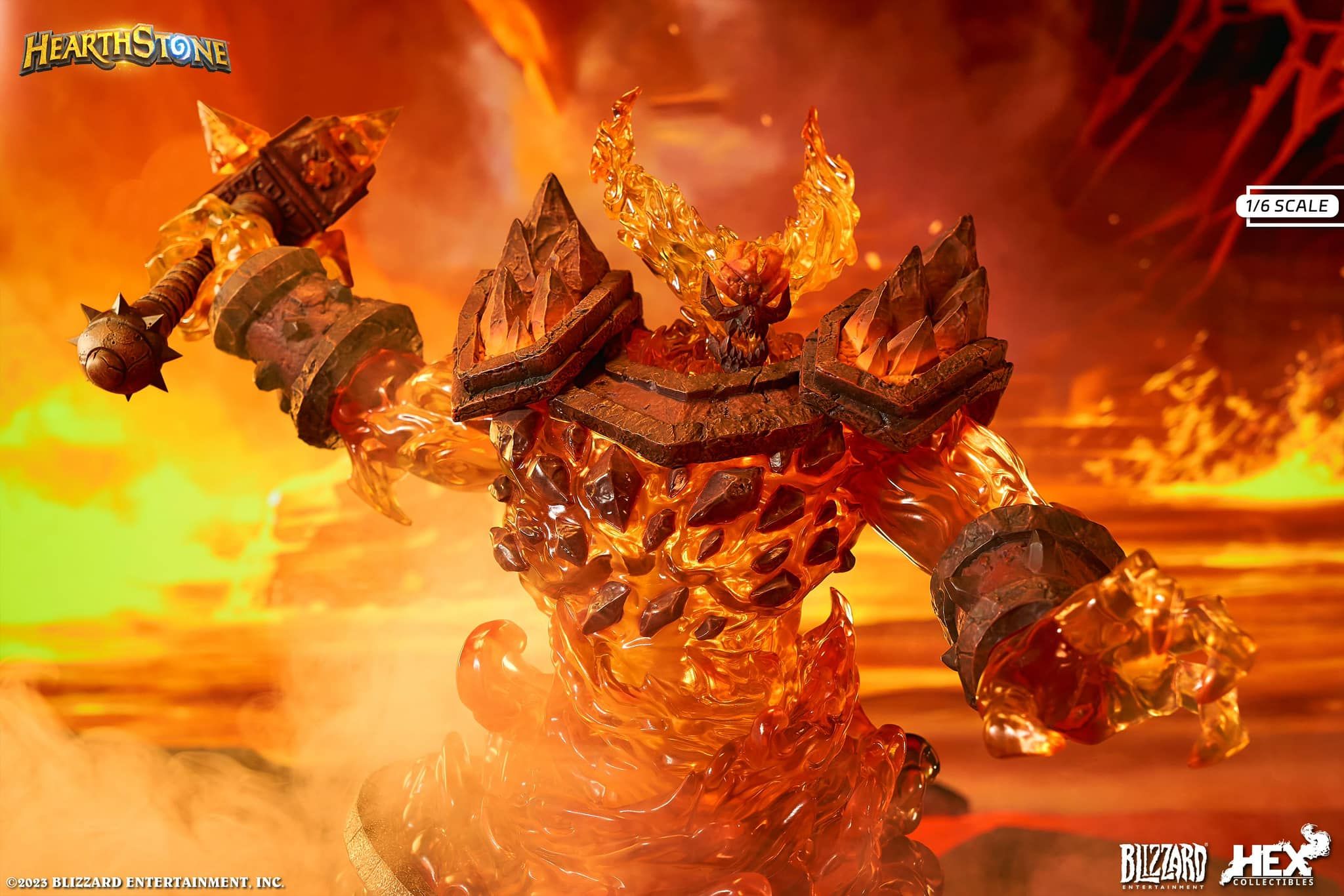 Hex Collectibles - Heartstone - Ragnaros The FireLord – Flash Resin Shop