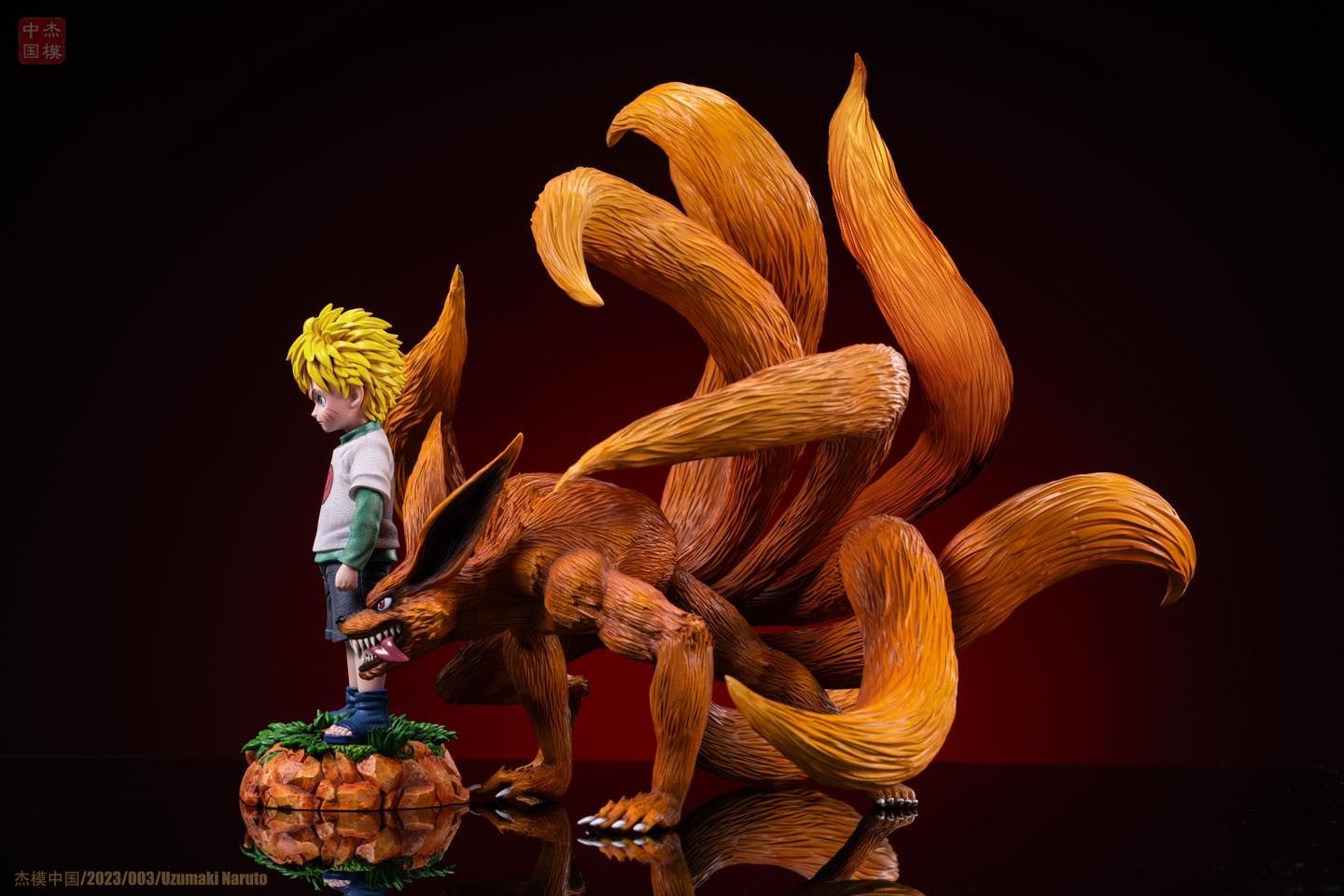 Jiemo Studio - Naruto Kid & Kurama – Flash Resin Shop