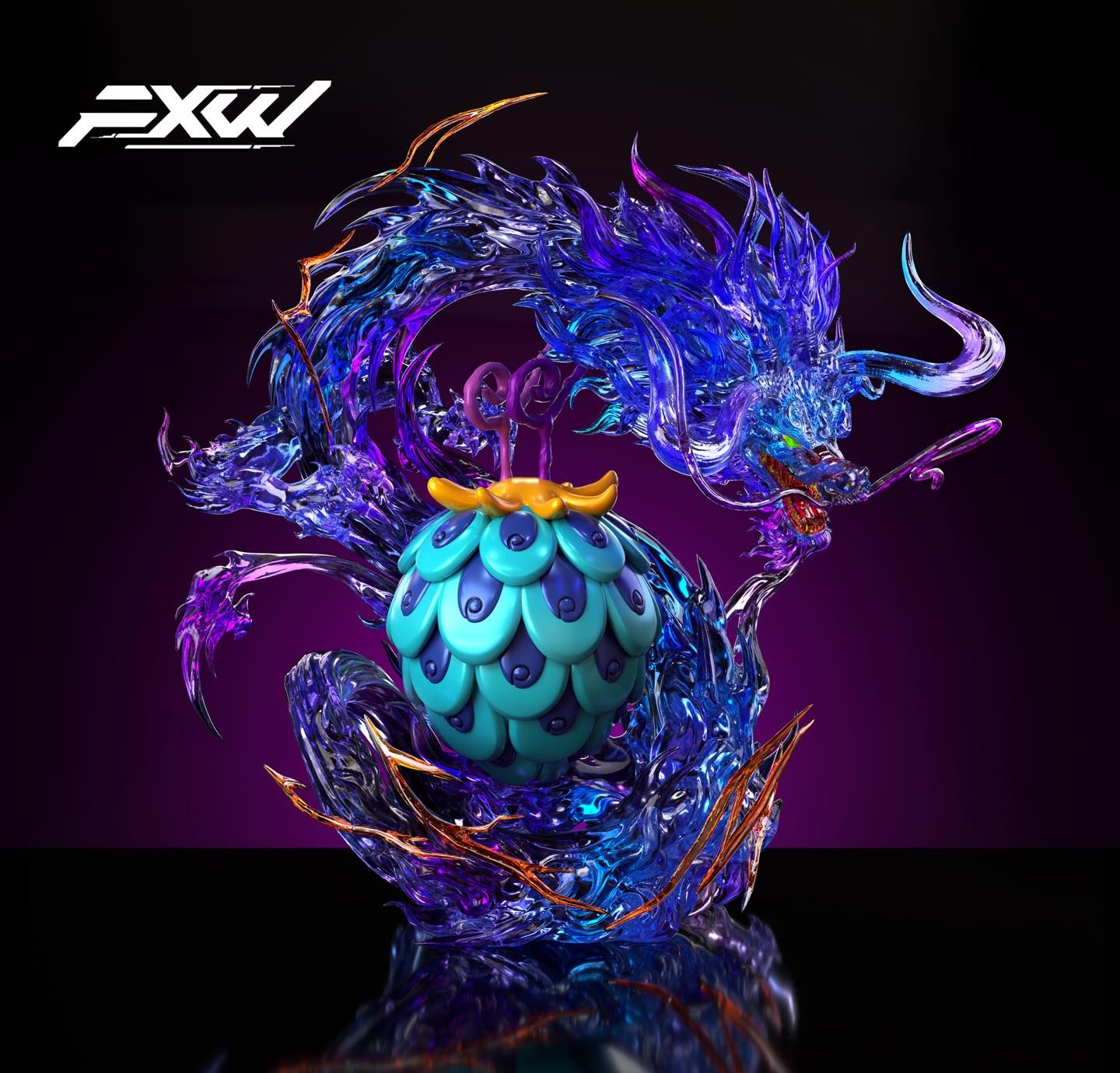 FXW Studio - Uo Uo No Mi Model: Seiryu – Flash Resin Shop