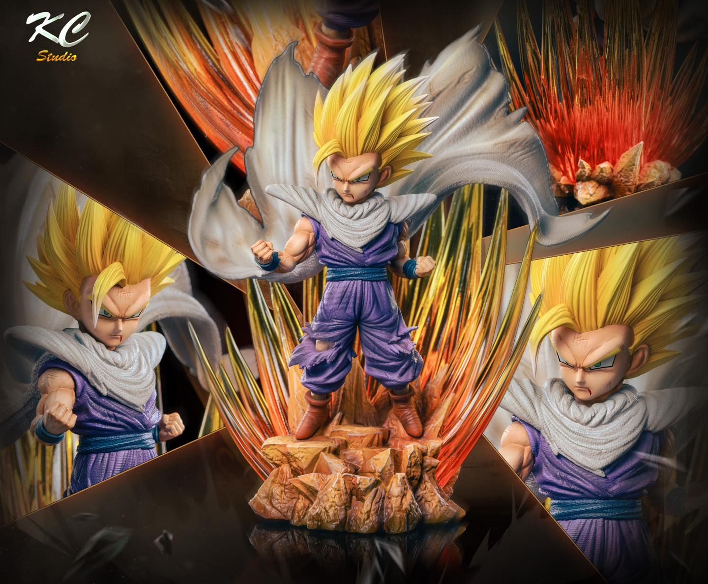 KC Studio - Gohan SSJ 2 – Flash Resin Shop