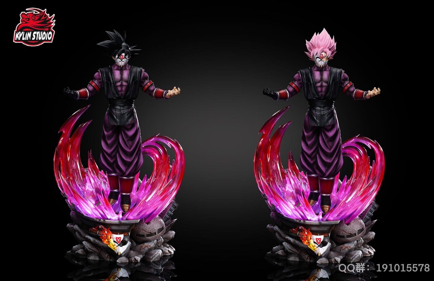 Kylin Studio - Black Goku SSJ Rose 3 Full Power – Flash Resin Shop