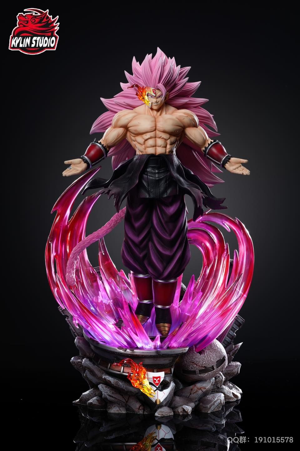Kylin Studio - Black Goku SSJ Rose 3 Full Power – Flash Resin Shop