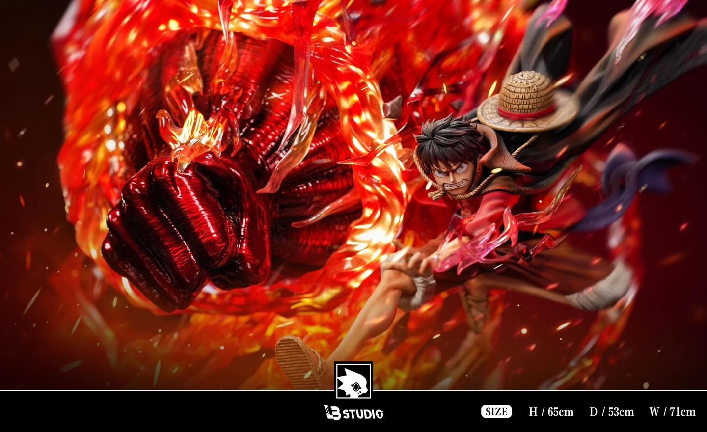 LB Studio - Red Roc Luffy – Flash Resin Shop