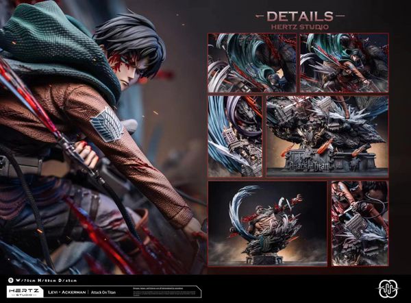 Hertz Studio - Levi vs Beast Titan – Flash Resin Shop