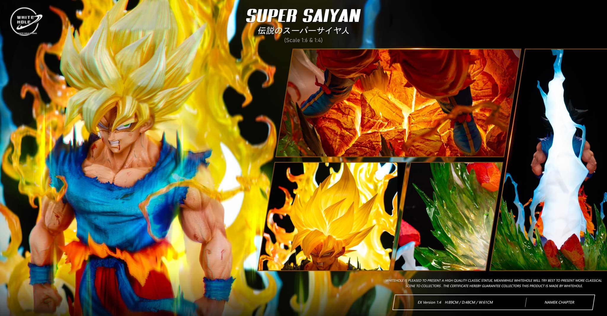 White Hole Studio - Goku Namek – Flash Resin Shop