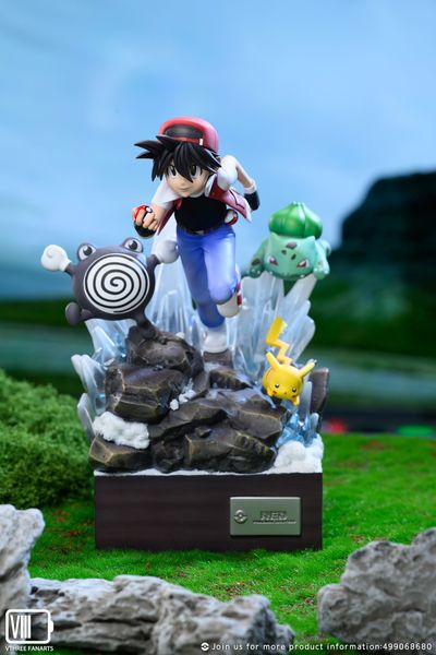 V3 FANARTS Studio - Pokemon - RED – Flash Resin Shop