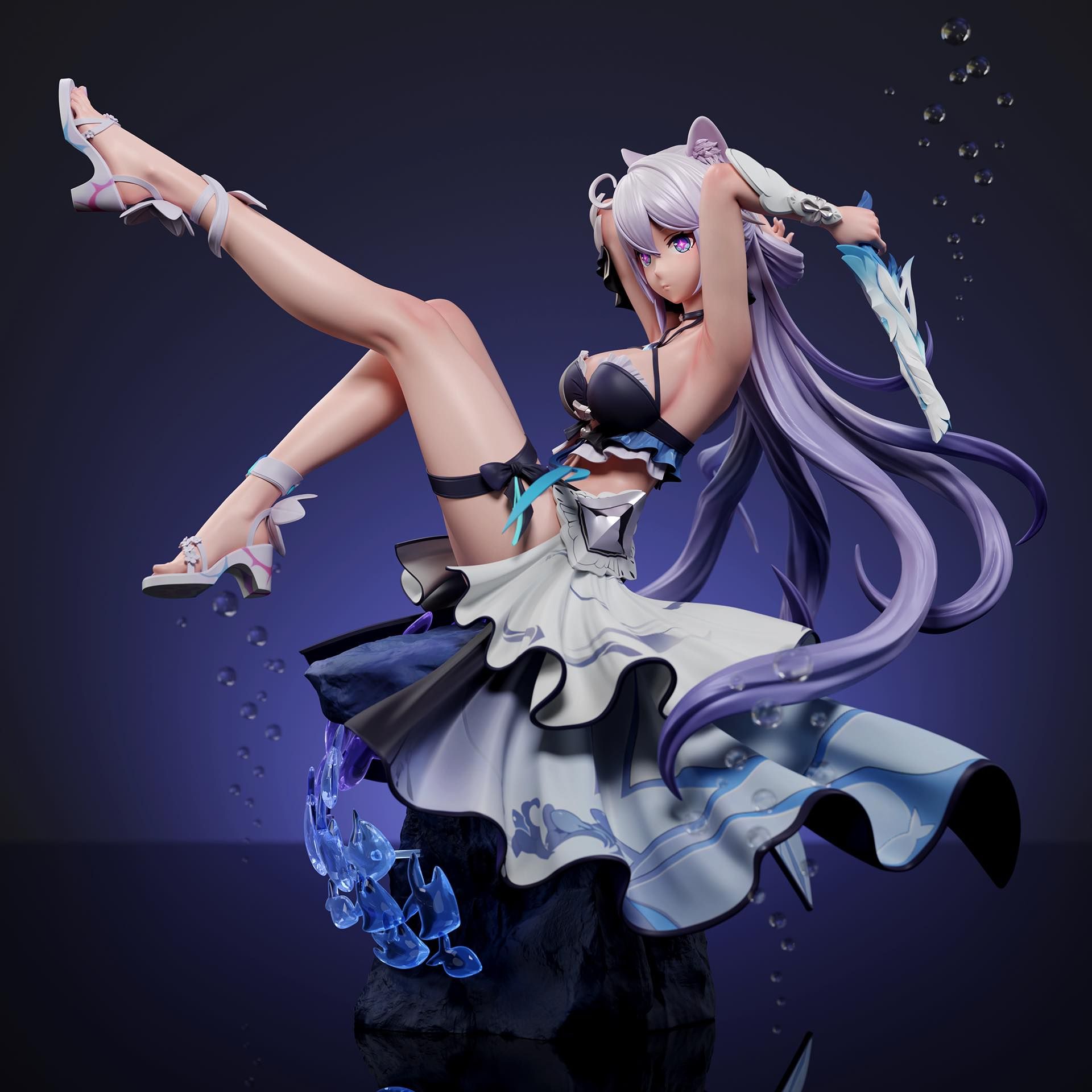 Arctic Wolf Studio - Honkai Impact - Kiana Kaslana – Flash Resin Shop