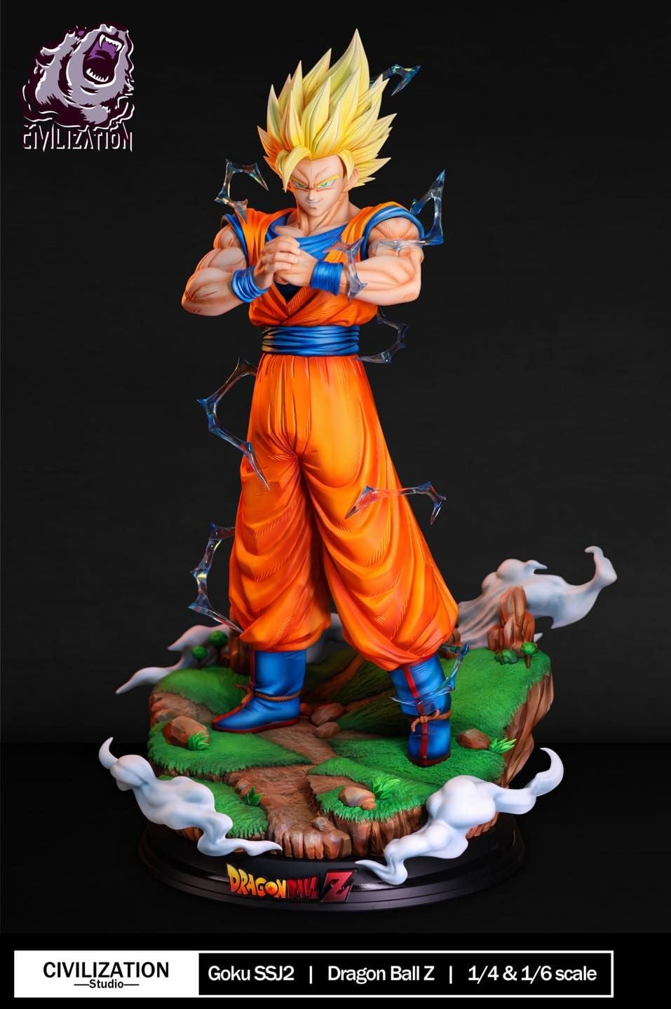 Civilization Studio - Goku SSJ2 – Flash Resin Shop