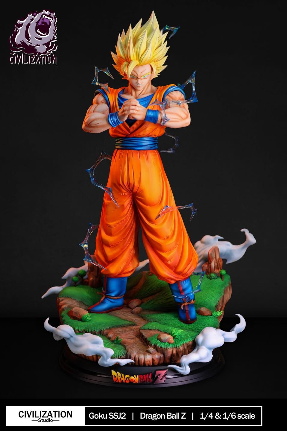 Civilization Studio - Goku SSJ2 – Flash Resin Shop