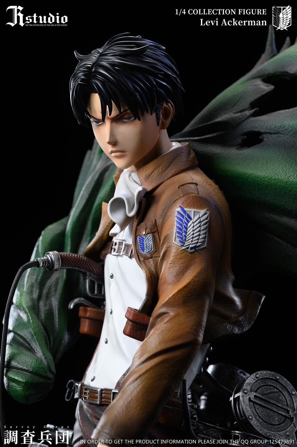 JR Studio - Levi Ackerman & Erwin Smith – Flash Resin Shop