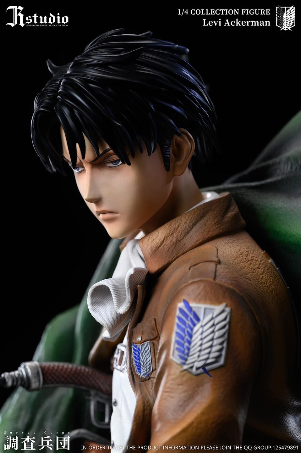JR Studio - Levi Ackerman & Erwin Smith – Flash Resin Shop