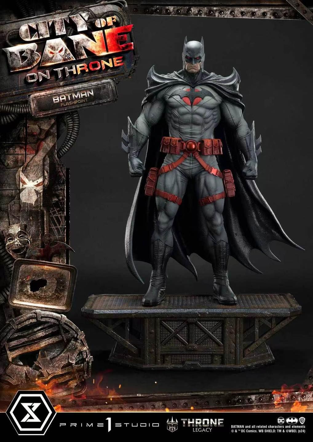 Prime 1 Studio - Batman Comic City of Bane : Flashpoint Batman – Flash ...