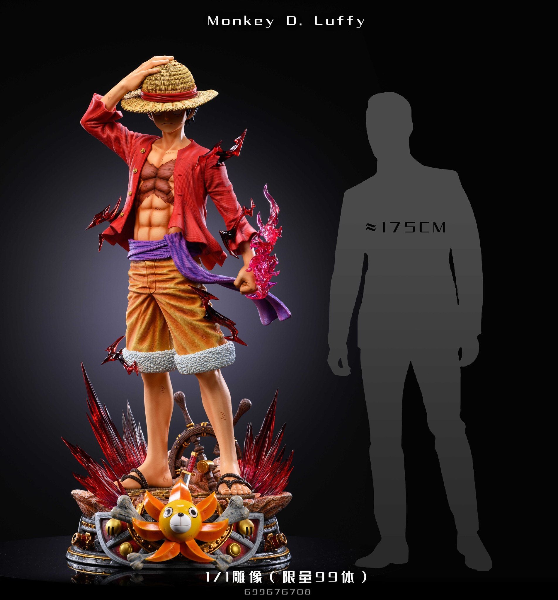 LX Studio - Luffy 1/1 - One Piece – Flash Resin Shop