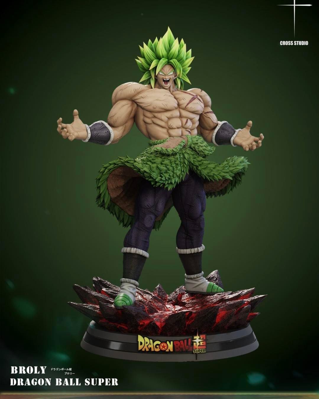 Cross Studio - Broly - Dragon Ball – Flash Resin Shop