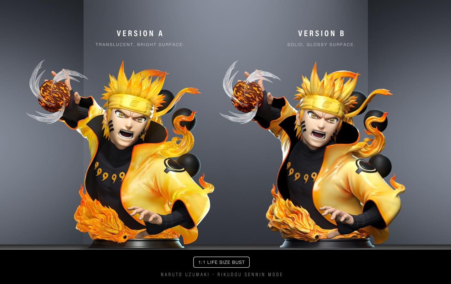 Chikara Studio - Naruto Bust 1/1 - Naruto – Flash Resin Shop