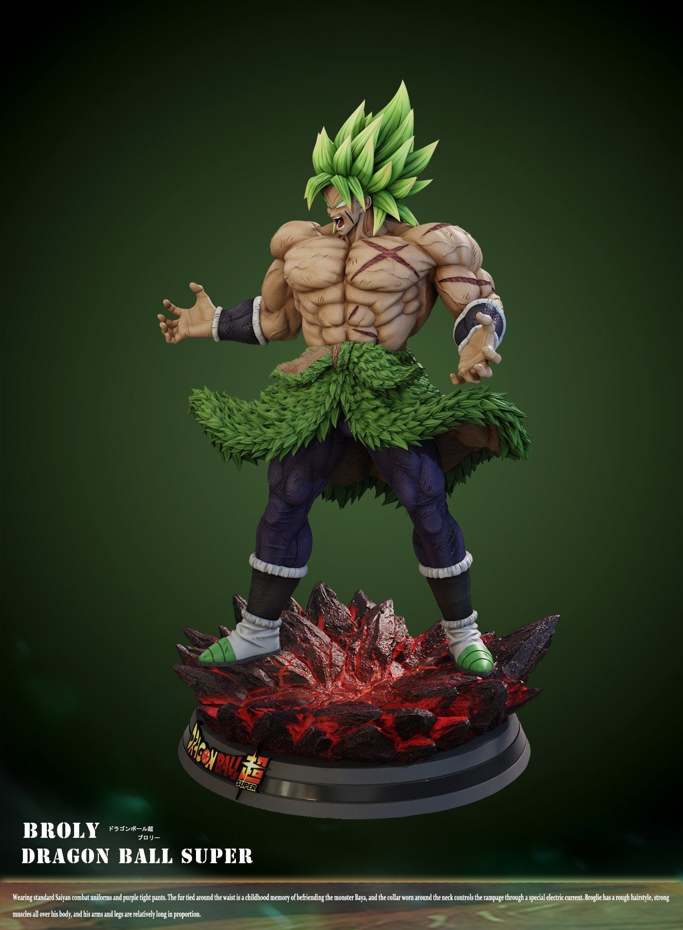 Cross Studio - Broly - Dragon Ball – Flash Resin Shop