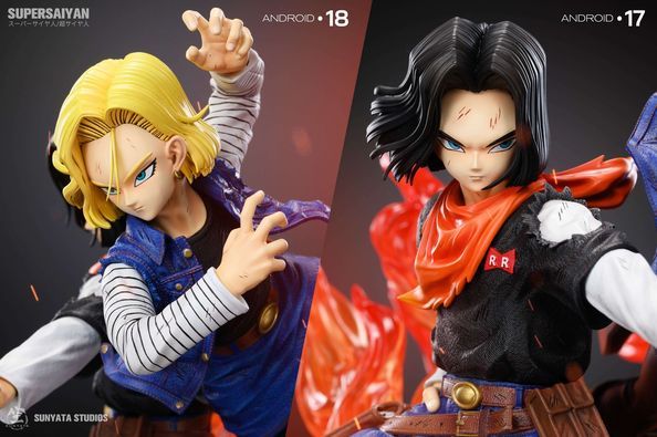 Sunyata Studio - Andorid 17 - 18 - Dragon Ball – Flash Resin Shop