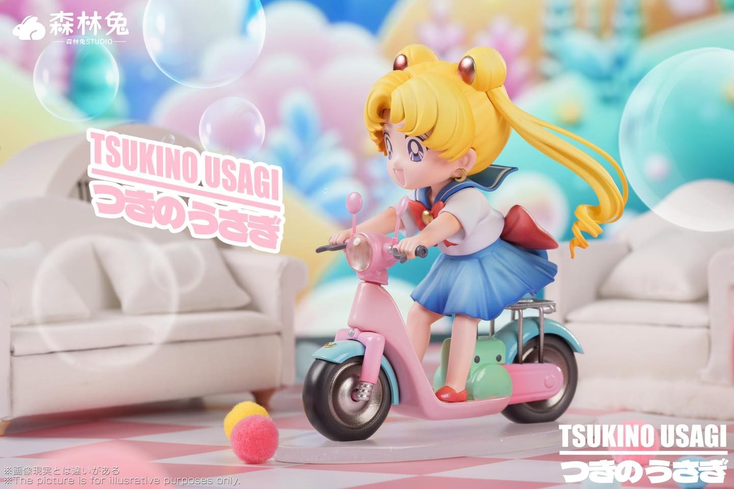 Forest Rabbit Studio - Tsukino Usagi - Sailor Moon – Flash Resin Shop