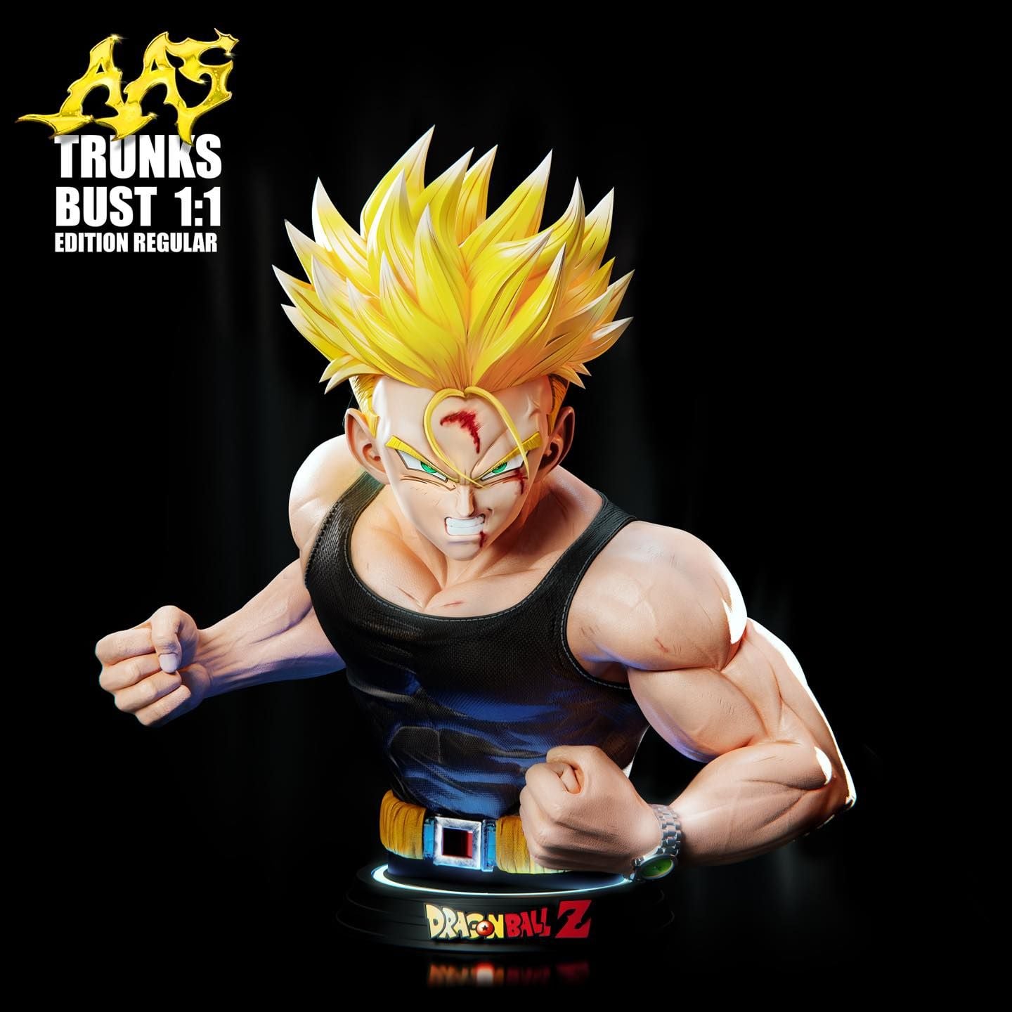 Army Ant Studio - Trunks Bust - Dragon Ball – Flash Resin Shop