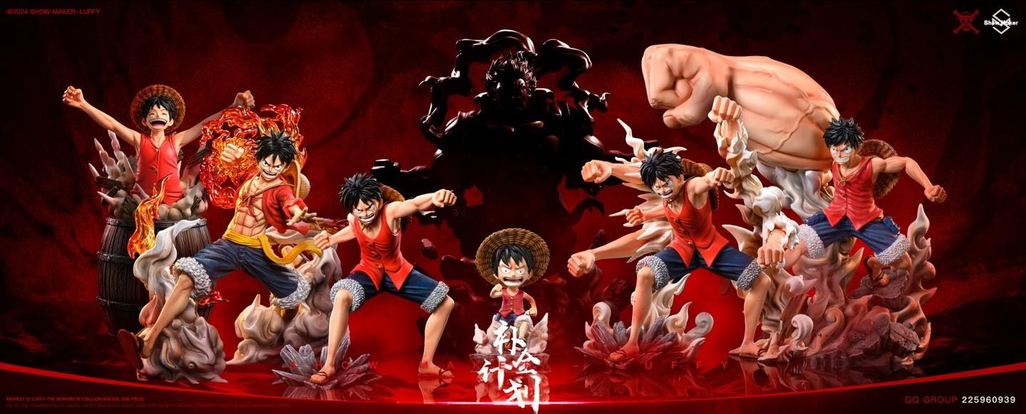 ShowMaker Studio - Luffy Gear3 - One Piece – Flash Resin Shop