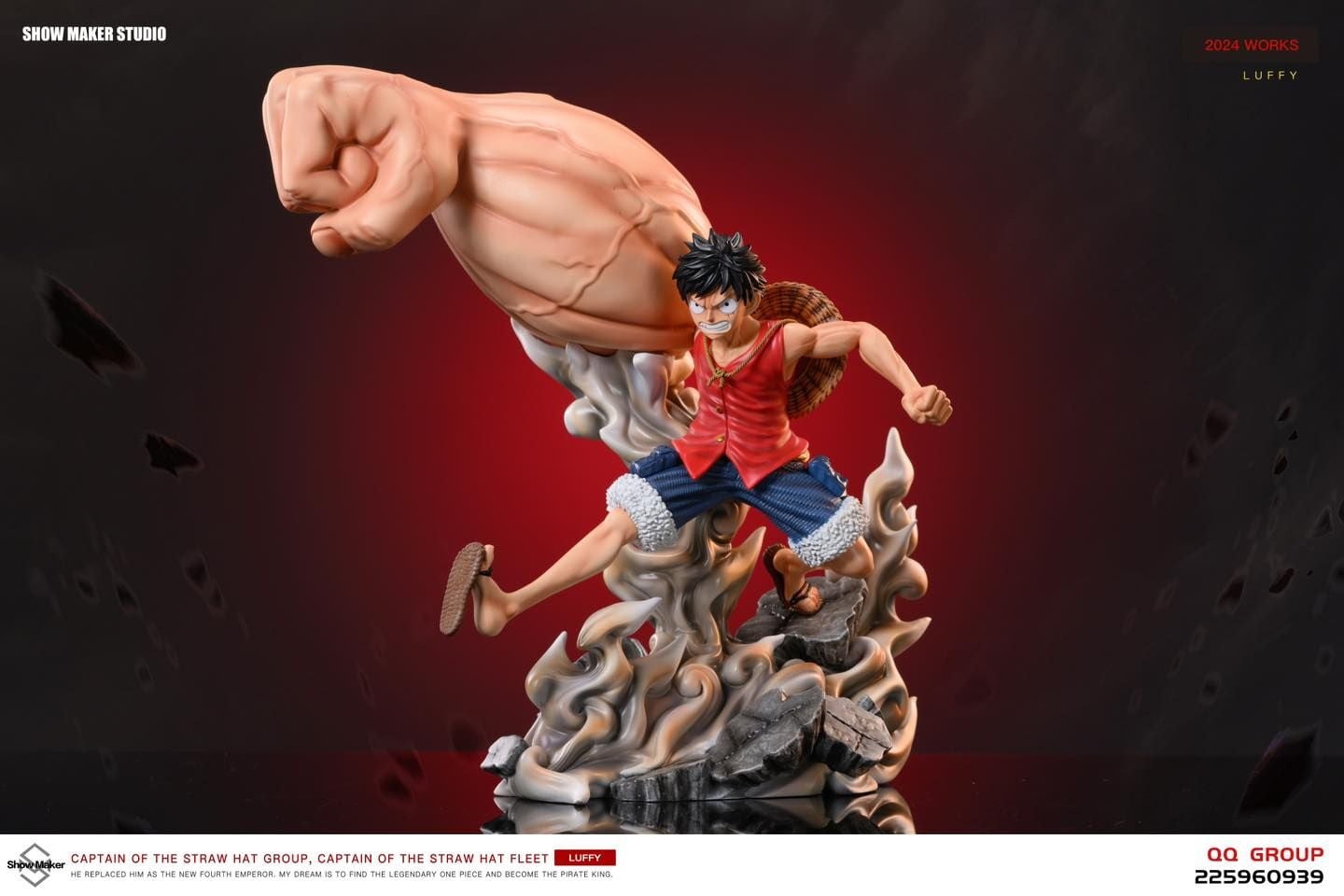 ShowMaker Studio - Luffy Gear3 - One Piece – Flash Resin Shop